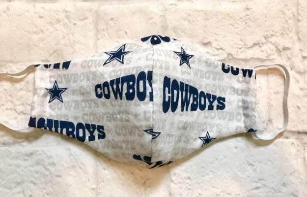 Contoured Dallas Cowboys - Coughy Filter Masks