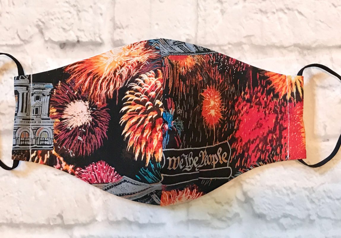 Contoured Fireworks - Coughy Filter Masks