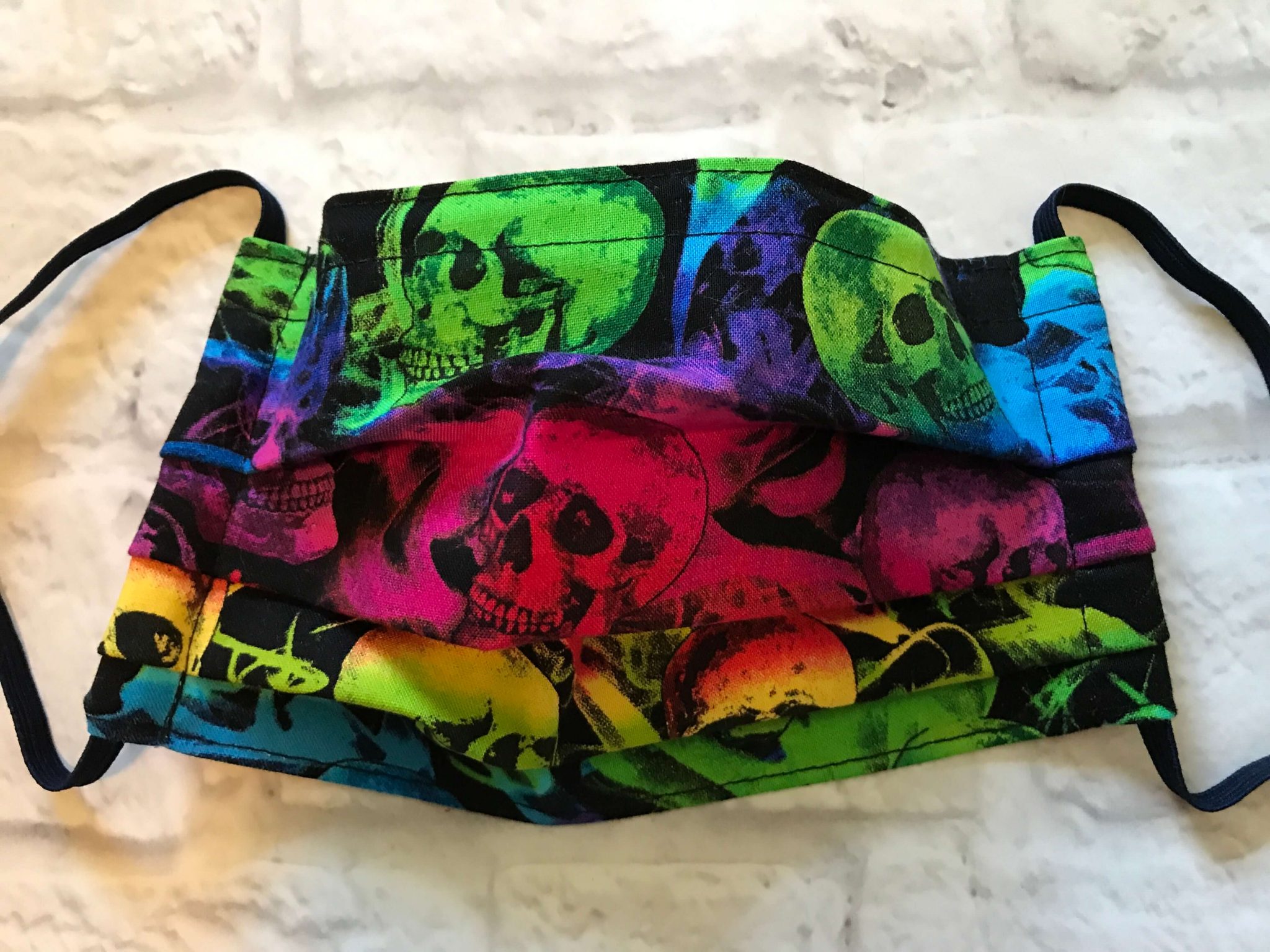 Neon Skulls - Coughy Filter Masks